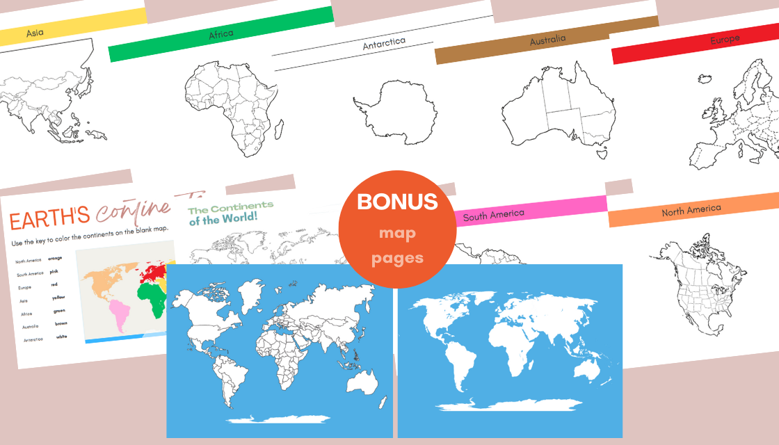 “Me on the Map” How-to and Free Montessori Printable